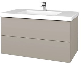 Dřevojas Koupelnová skříňka VARIANTE SZZ2 100 Varianta: N01 Bílá lesk / N08 Cosmo