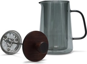 Šedá skleněná moka konvička 350 ml Luma – S|P Collection