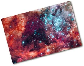 Wallmuralia Kuchyňská deska skleněná Magellanův oblak vesmír 80x52 cm
