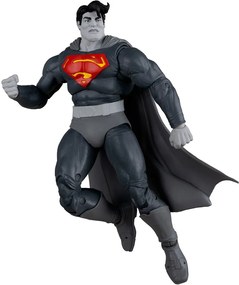 Dc - superman black and white accent edition (the dark knight returns) - figurka