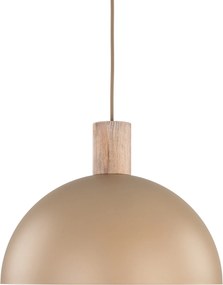 TK Lighting Béžový závěsný lustr Oslo pro žárovku E27 TK11010