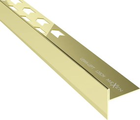 Mexen Line-B lišta 120 cm levá, zlatá lesklá, 185001120L