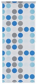 Sprchová roleta 80 x 240 cm kruhový vzor 142853