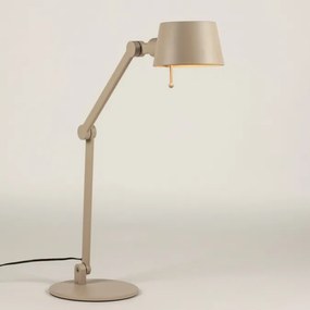Stolní designová lampa Niki Taupe