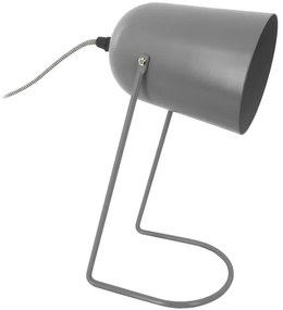 OnaDnes -20% Time for home Tmavě šedá matná kovová stolní lampa Riley 30 cm