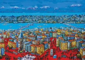 ART PUZZLE 5234 Puzzle Příběh Istanbulu / 1000 dílků / od 15 let
