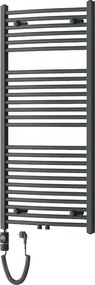 Mexen Ares, elektrické topné těleso 1200x600 mm + topná tyč 600 W, antracitová, W102-1200-600-2600-66