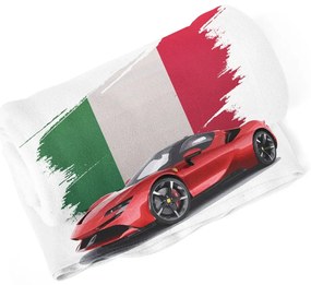 Sablio Deka Ferrari Italská vlajka - 150x120 cm