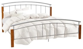Manželská postel 160 cm Mirela (s roštem). 751809
