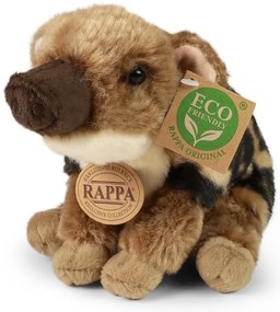 Rappa Plyšové mládě prase divoké sedící 20 cm ECO-FRIENDLY