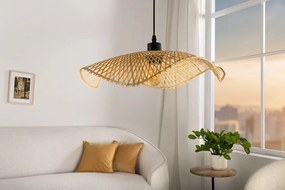 Designové závěsné svítidlo Lorelei II 50 cm bambus