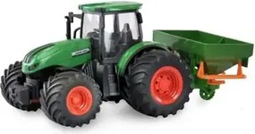 Amewi 22639 zelená / RC traktor s rozmetačem / 1:24 / věk: 6+ / 2.4GHz