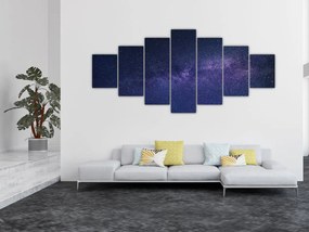 Obraz galaxie (210x100 cm)