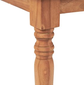 vidaXL Teakový konferenční stolek Batavia, 90x50x45 cm