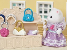 _Ostatní 1_ Sylvanian Families město módní butik s kabelkami doplněk k herním sadám 6015x