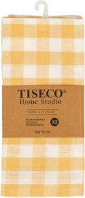 Bavlněné utěrky v sadě 2 ks 50x70 cm Gingham – Tiseco Home Studio