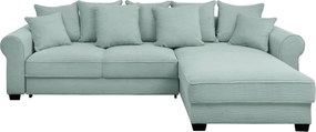 XXXLutz ROHOVÁ SEDAČKA, textil, šalvějově zelená MID.YOU - Sedací soupravy - 002220047329