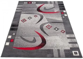 Kusový koberec CHEAP 4596A tmavě šedý Rozměr: 60x100 cm