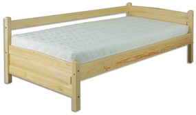Drewmax Dřevěná postel 90x200 LK132 borovice