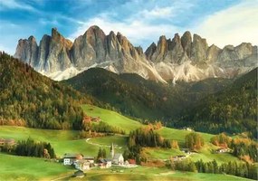 Trefl - Puzzle - 2v1 Dolomity, Itálie s třídičem / 1000 dílků / 68.3 x