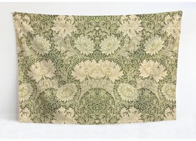 Pléd s příměsí bavlny Tierra Bella Green Morris, 170 x 240 cm