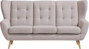 XXXLutz TŘÍMÍSTNÁ POHOVKA, dřevo, textil, kompozitní dřevo, béžová Niels Andersson - Pohovky - 000694003701