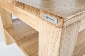 Wooded Konferenční stolek Chicago z masivu DUB Výška stolku: 53 cm