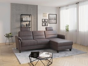 XXXLutz ROHOVÁ SEDAČKA, textil, hnědá Sit & More - Sedací soupravy - 000144019754