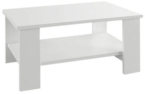Konferenční stolek, bílá, BERNARDO