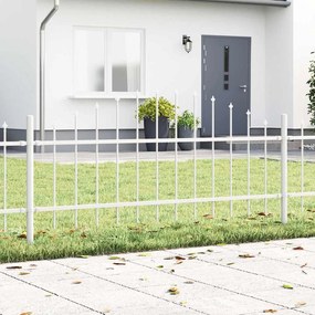 Zahradní plot WOERDEN 3 ks 170 x 115 cm Práškově lakovaná ocel 3360142