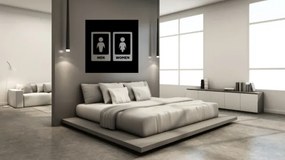 Samolepka Men a women