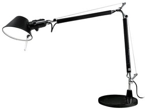 ARTEMIDE Stolní lampa Tolomeo Mini, E27, černá A005940+A008610