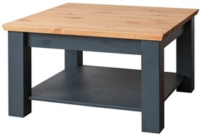Konferenční stolek malý, borovice, barva grafit - dub, kolekce Marone
