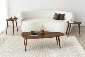 Designový konferenční stolek Garnet 115 cm ořech