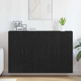 Nástěnná skříň 2 ks Černý dub 69,5 x 34 x 90 cm 3333103