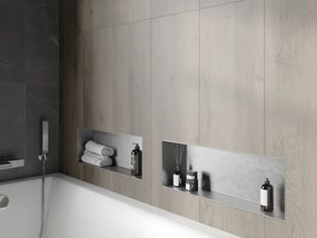Mexen X-Wall-NR nástěnná police bez límce 60 x 20 cm, inox - 1911602010