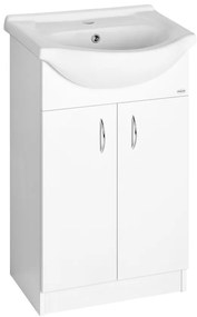 Aqualine, SIMPLEX ECO 55 umyvadlová skříňka 53x83,5x30,7cm, SIME550