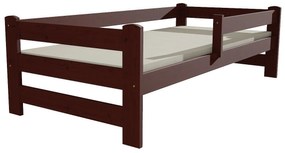 Dětská postel masiv 019 borovice masiv 90 x 200 cm ořech