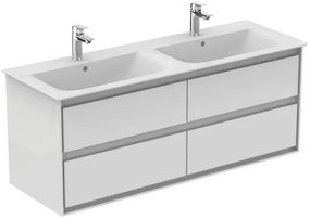 Ideal Standard Connect Skříňka pod dvojumyvadlo 130 cm, 4 zásuvky E0824B2