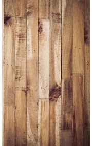 DIMEX | Vliesová fototapeta na zeď Dřevěná stěna MS-2-0163  | 150 x 250 cm | hnědá, béžová