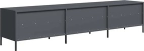 TV skříňka antracitová 202x39x43,5 cm ocel válcovaná za studena 3307157