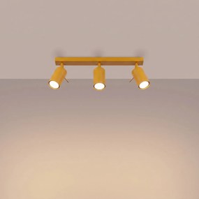 Sollux Lighting Stropní svítidlo RING 3L žluté