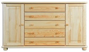 Casarredo DK-164 kombinovaná komoda, bez moření borovice