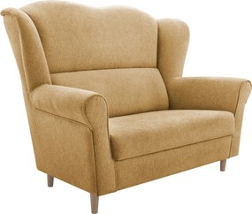 IDZ Pohovka LOFT II, 144 cm Barva látky: Hořčicová (Avra 07)