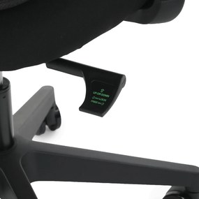 Ergonomická kancelářská židle NOMI - černá síťovina