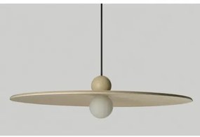 Designový lustr Freya béžová