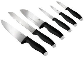 BERLINGERHAUS Sada nožů nerez 6 ks Matte Black Collection BH-2950