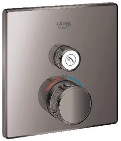 Grohe Grohtherm SmartControl - Termostatická sprchová baterie pod omítku s 1 ventilem, Hard Graphite 29123A00
