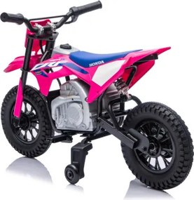 Elektrická motorka HONDA CFR450R růžová