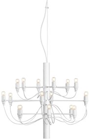 Flos A1352009 2097-18, luxusní matně bílý lustr, 18x15W E14 čirá, prům. 69cm, výška 51cm
